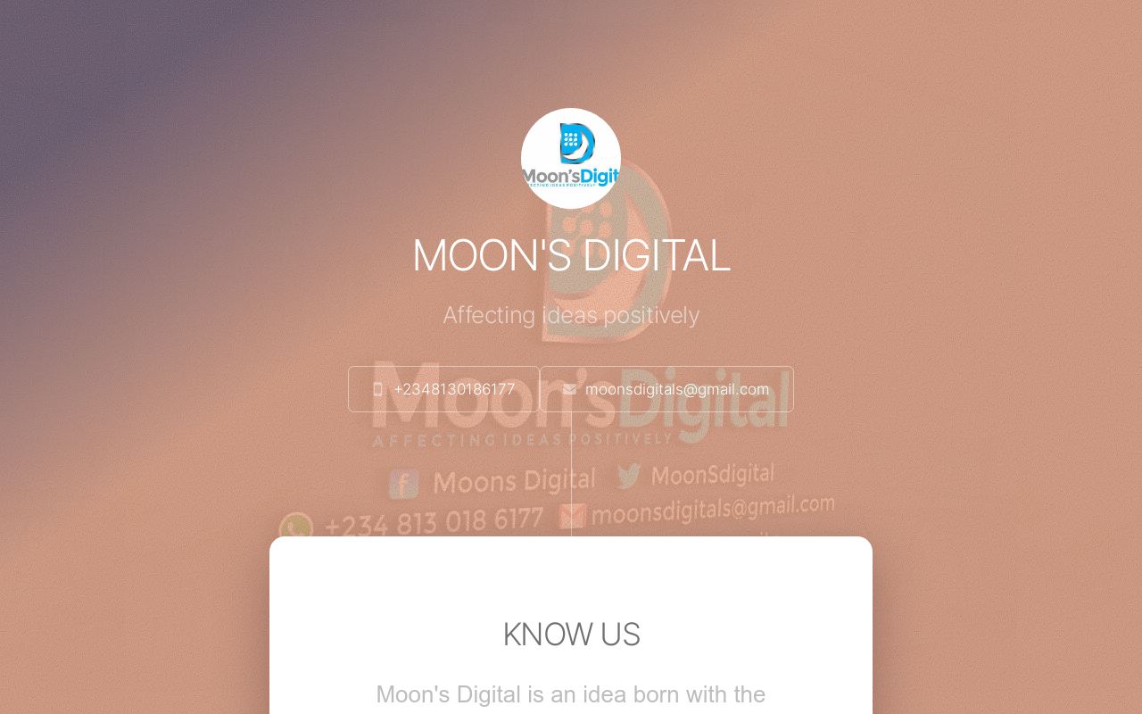 MOON'S DIGITAL